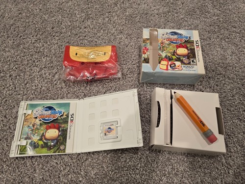 Scribblenauts Unlimited Special Edition Pencil Stylus Case COMPLETE Nintendo 3DS | eBay