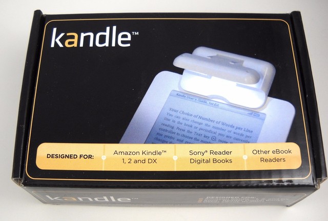 Kandle LED Reading Light Designed for Books and E-readers White With 5 ...