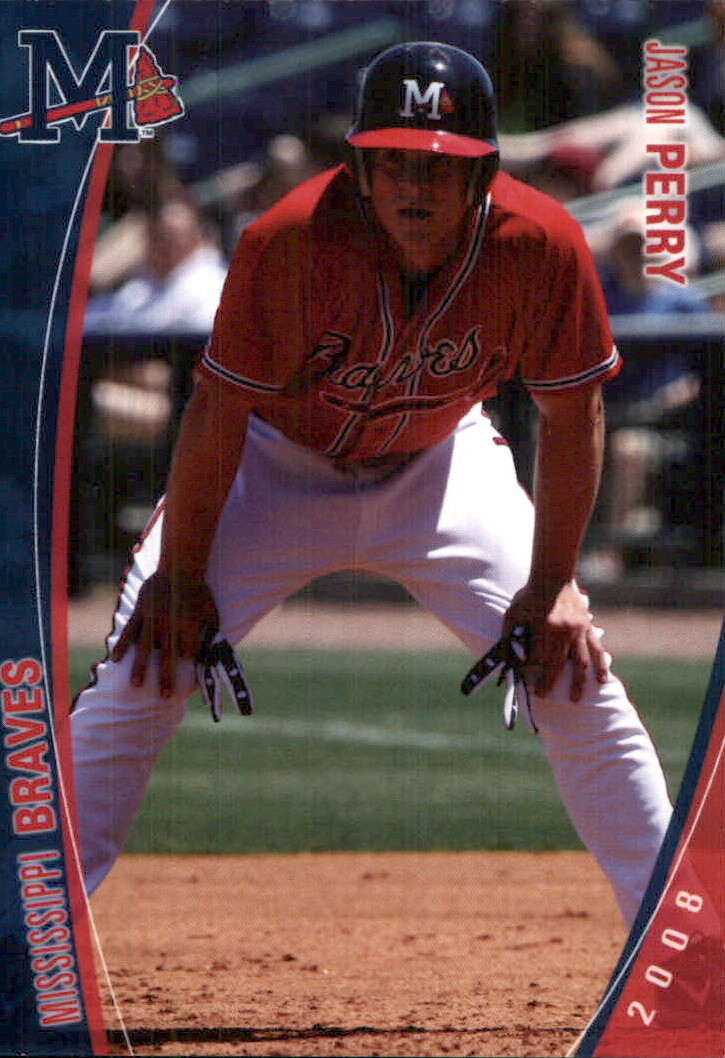 2008 Grandstand Mississippi Braves - Jason Perry for sale online | eBay