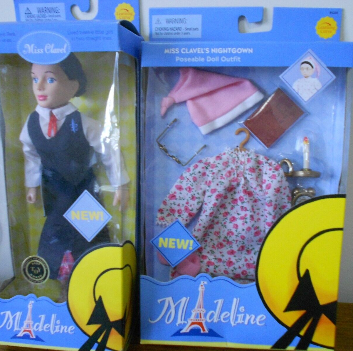 Madeline's Teacher Miss Clavel Nun Doll and Nightgown Set New 1st ...