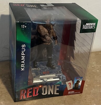 Red One Movie Maniacs 6 Inch Posed - Krampus - McFarlane Toys | eBay