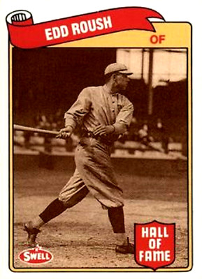 1989 Swell Baseball Greats #35 Edd Roush Cincinnati Reds HOF | eBay