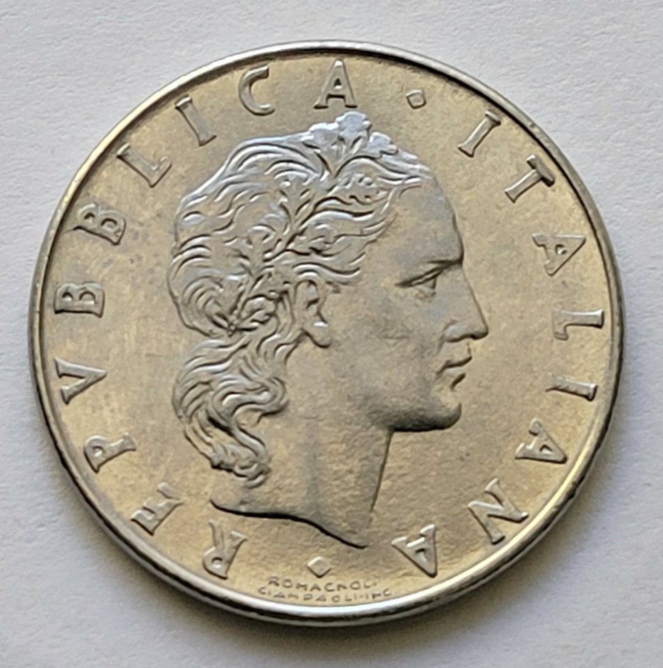 ITALIANA REPVBBLIC L.50 1977 Italy l.50 Lire coin BT-182 | eBay