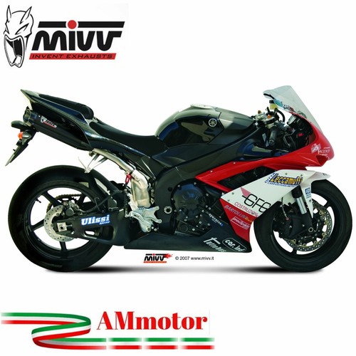 Mivv Yamaha R1 2007 Yzf 1000 Pot D' Echappement Moto 2 Slip-On Suono ...