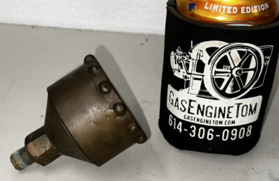 NEVER SLIP No 6 Brass Screw Top Grease Cup Lubricator Hit Miss Engine ...