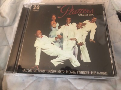 THE PLATTERS~Music CD The Greatest Hits 20 songs 2013 Only You LIKE NEW ...