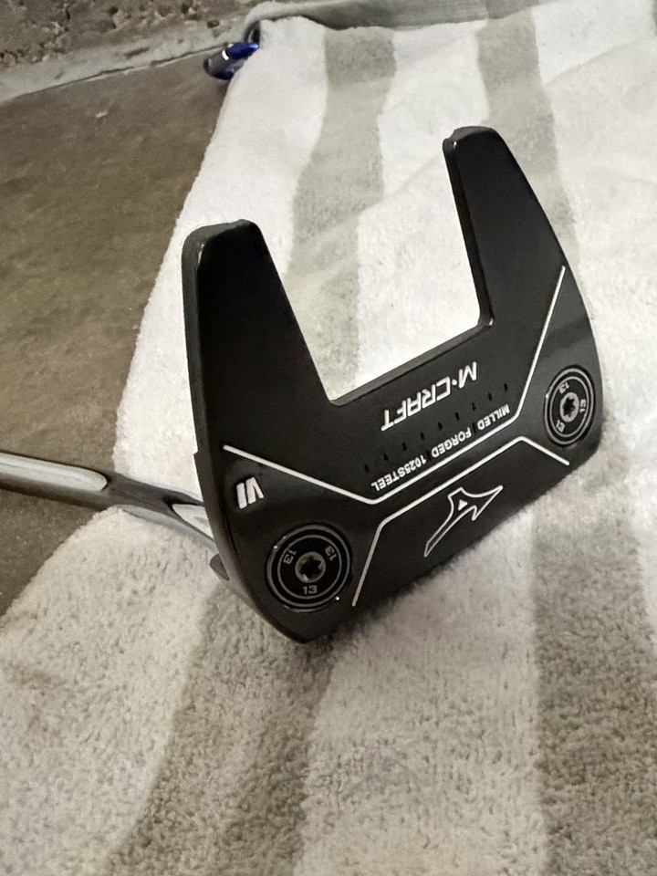 Used Mizuno M Craft VI Putter 35" Blk Ion RH w/ Good Good SS Grip ...