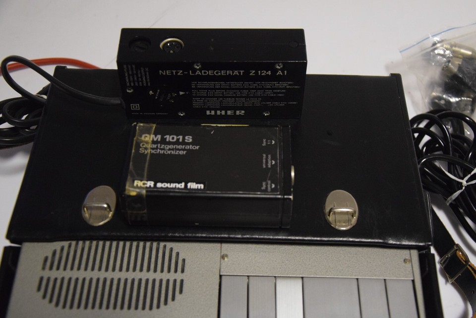 Profi Tonbandgerät UHER-RCR S4 Sound Film Recorder +QM 101 S | eBay