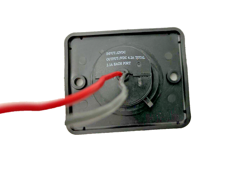 Sigma Elkhart 12V Dual USB 4.2A Per 2.1A Per Charger RV-Boat-Car-Golf ...