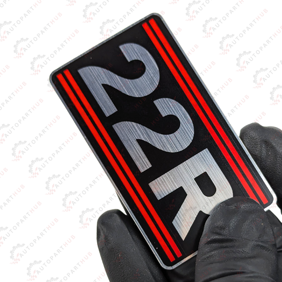 Genuine OEM Toyota Engine Nameplate Sticker 22R Supra Truck 4Runner ...