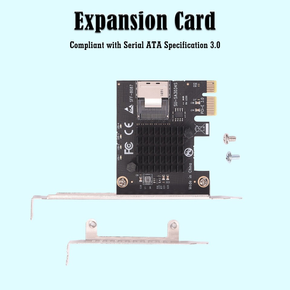 Computer PCI Express Riser Card 6Gbps Riser Adapter Cards for Windows ...