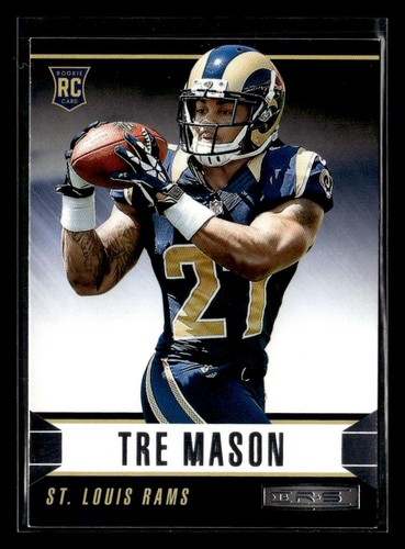2014 Panini Rookies & Stars #194 Tre Mason Rookie Card St. Louis Rams ...