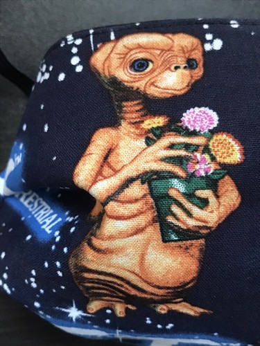 ET EXTRA-TERRESTRIAL HANDMADE TRIPLE LAYERS COTTON/POLYESTER MASK ...