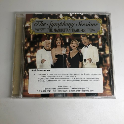 The Symphony Sessions by The Manhattan Transfer CD | eBay
