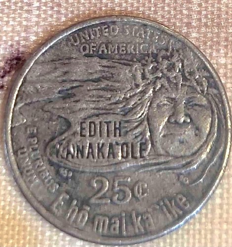 2023 P Edith Kanaka'ole American Women Quarter Error, RARE ERROR COIN ...