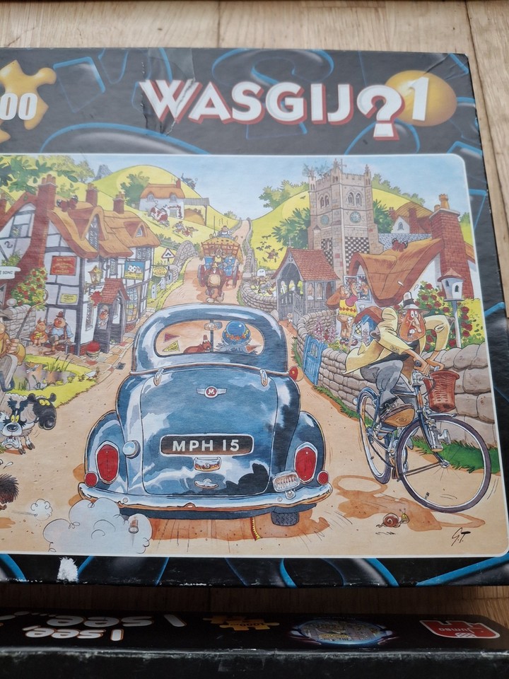 Two Wasgij Puzzles - Original 1 and Mystery 8 - 2 x 1000 Pieces ...