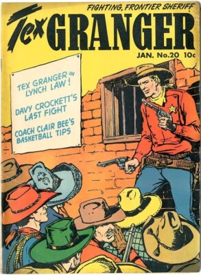 Tex Granger # 20 FINE Jan. 1949 D Copy Lorence Bjorklund cover | eBay