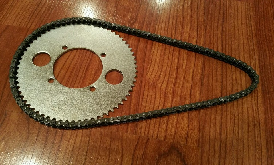 Razor E300 E 300 E325 Performance Chain and 65 Tooth Sprocket Upgrade ...