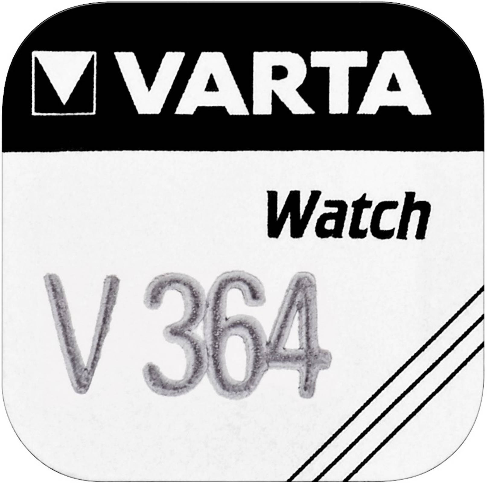 5x VARTA Watch V 364 Uhrenzelle SR621 SW V364 SR60 Knopfzelle 1 er BL