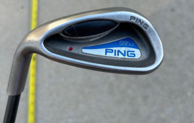 PING G2 EZ 'S' sand wedge Golf Club, LH, Red Dot Ping Grip Ping TFC 100 ...