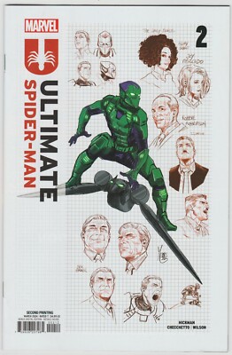 Ultimate Spider-Man (2024) #2 Marco Checchetto design variant 2nd Print ...