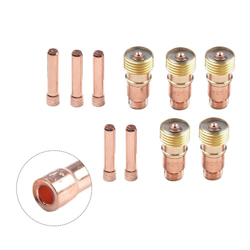 Long lasting TIG Stubby Gas Lens 17GL040 0 040 10N22S Collet Kit 10pcs ...