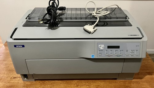 Epson Dfx-9000 Workgroup Impact Dot Matrix Printer - C11C605001 TESTED ...