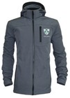 Malham Rugby Ireland Shamrock Crest Hooded Shell Jacket Grey Color | eBay