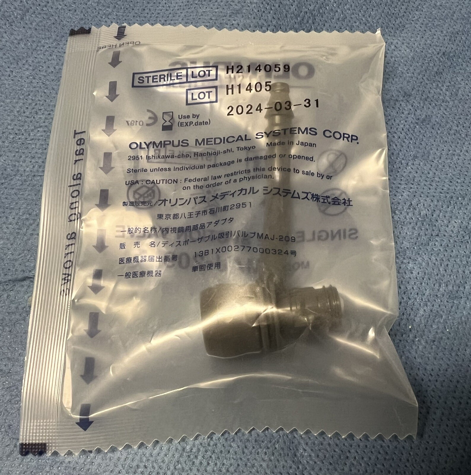 Olympus Maj-209 Single Use Suction Valve Exp 2019 for sale online | eBay