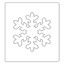 Sizzix Bigz Snowflake #3 die #A10690 Retail $19.99 Cuts Fabric!! | eBay