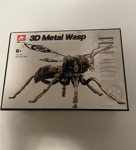 3D Metal Puzzles for Adults The Northern Giant Hornet Model Kits ...