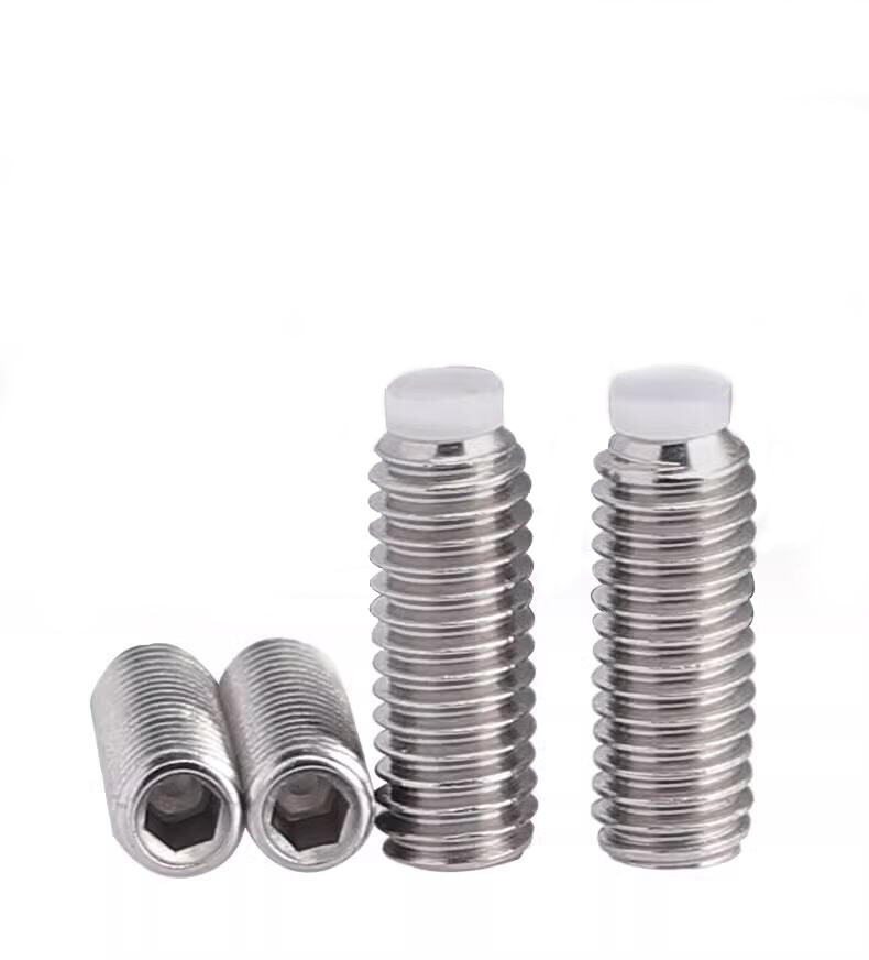 2pcs M2.5 POM head Allen set screws plunger buffer screw hex socket ...