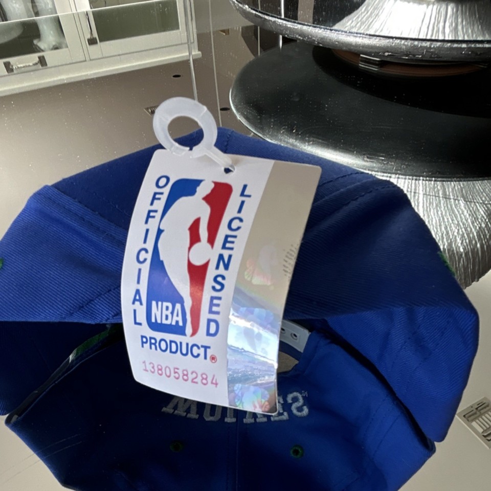 Logo 7 Minnesota Timberwolves NBA Snapback Cap Blue Gray Green Official ...