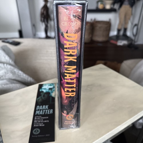 Dark Matter Blake Crouch signed, sealed bookmark, Suntup GiftArtist ...