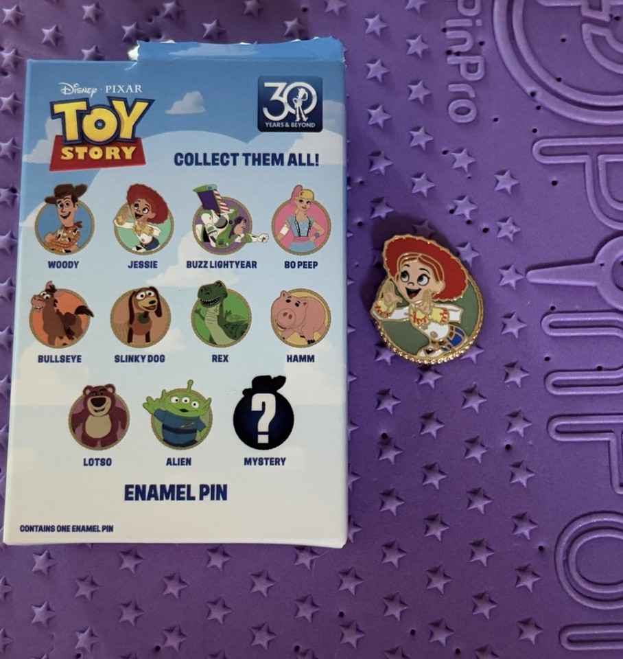Disney PALM Pink a la Mode Toy Story Micro Pin SE 200 Jessie Cowgirl ...