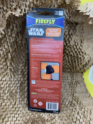 Disney Star Wars FIREFLY Oral Care Travel Toothbrush Kit Darth Vader ...