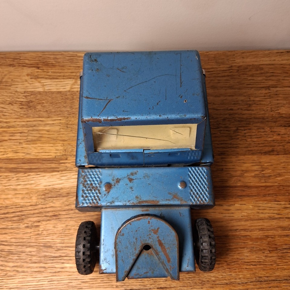 VTG Structo Turbine Truck Cab Blue Semi ERTL Cabover 1960s Pressed ...
