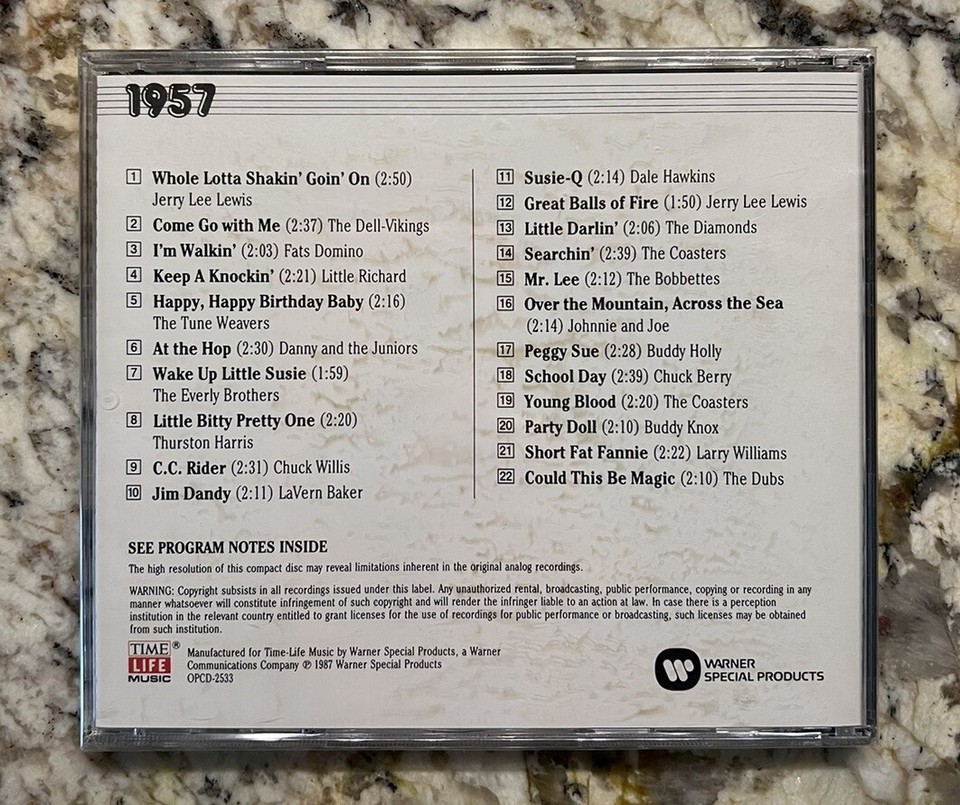 The Rock 'N' Roll Era 1957 CD by Time Life Music - NEW | eBay