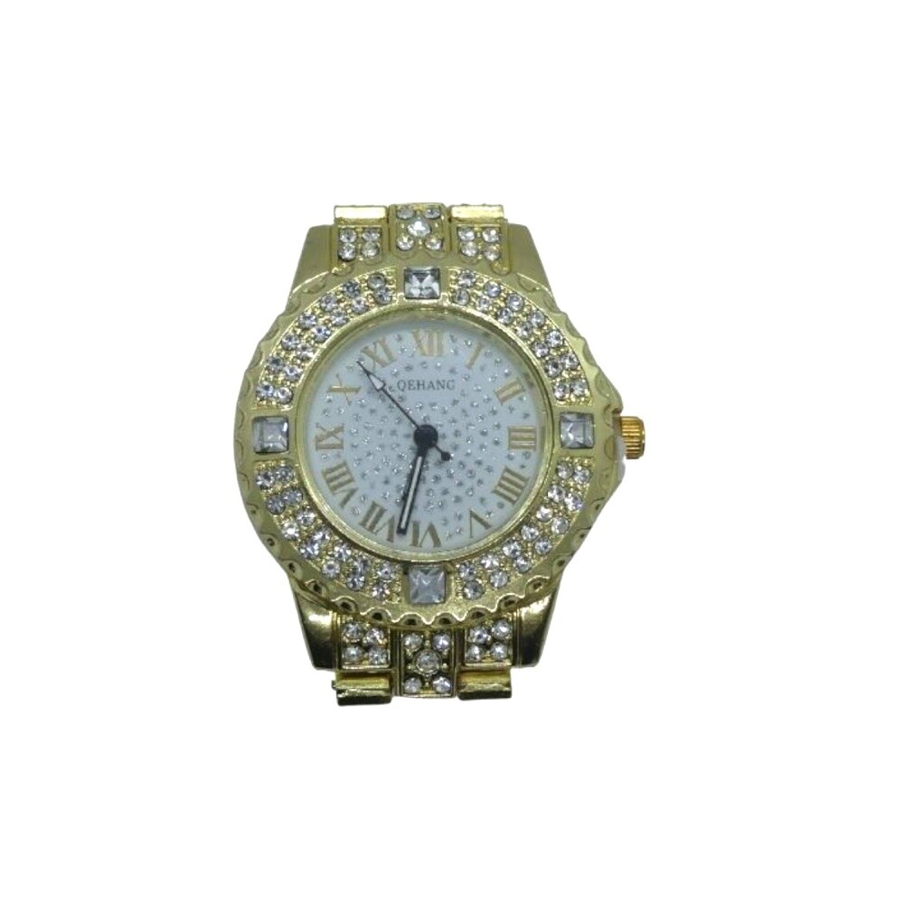 Lancardo Watch Roman Numerals Color Gold Quartz Women's Luxury Watch ...