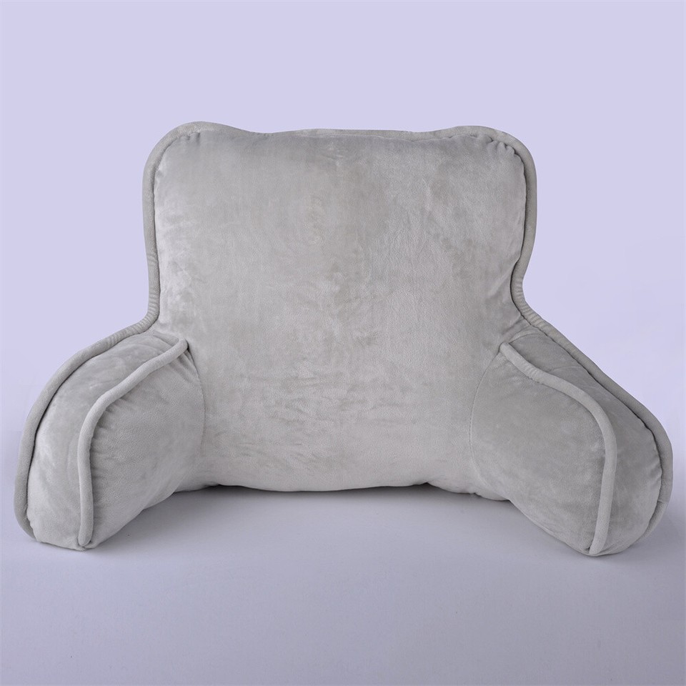 Super Soft Plush Backrest Pillow Bed Cushion Support Reading Back Rest ...