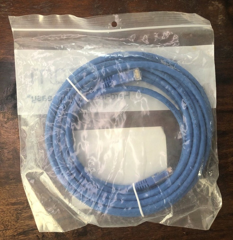 New StarTech 15 ft (4.6m) Blue Molded Cat 6 UTP Patch cable - ETL ...