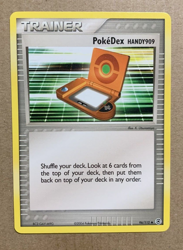 PokeDex Handy 909 96/112 EX FireRed & LeafGreen - Uncommon Pokemon Card ...