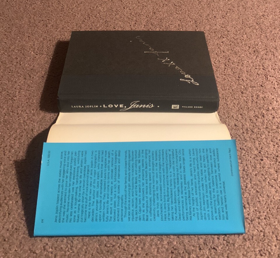 SIGNED Love XX Janis by Laura Joplin Autographed Book RARE | eBay