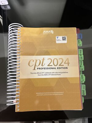 CPT 2024 Professional Edition: Official CPT codebook with rules ...