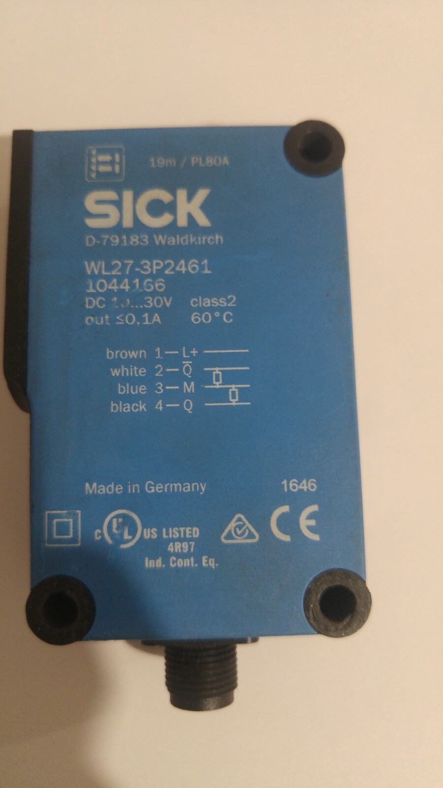 SICK WL27-3P2461 SENSOR | eBay