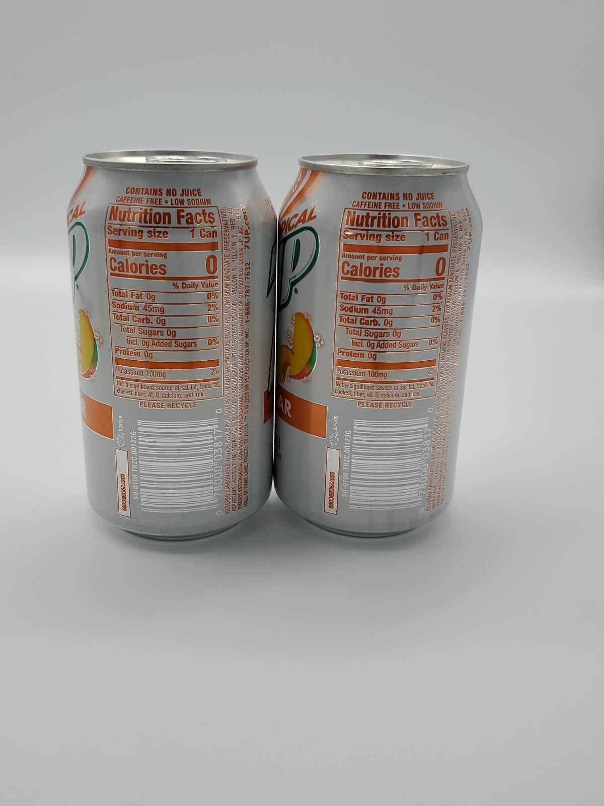 2 Full 2023 Tropical 7up Zero Sugar Limited Edition Exclusive Release ...