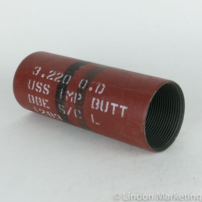 Oilfield Buttress-Thread Tubing Couplings, 13 each, 3.220 OD, N-80 type ...