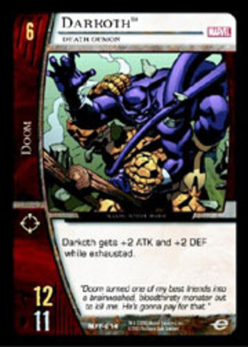 VS System: Darkoth, Death Demon [Played] VS: Marvel Fantastic Four ...