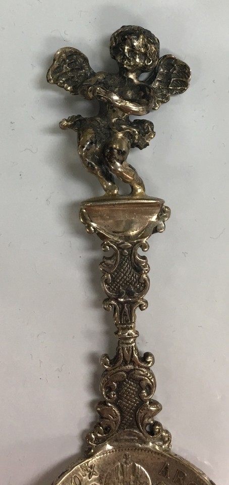 BEAUTIFUL AUSTRIAN DECORATIVE SILVER SPOON | eBay