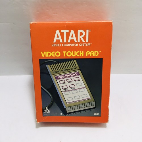 Vintage Atari VIDEO TOUCH PAD ORIGINAL BOX ONLY 80's READ NO GAME | eBay